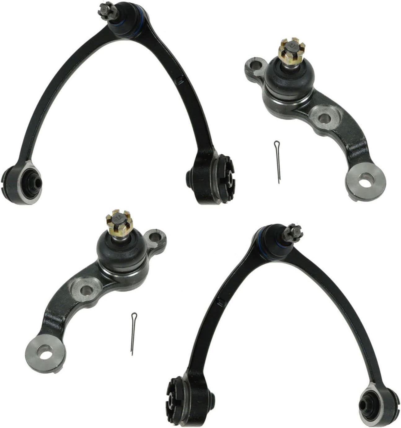 Amazon.com: Front Upper Control Arm Lower Ball Joint Kit Set of 2 for ...