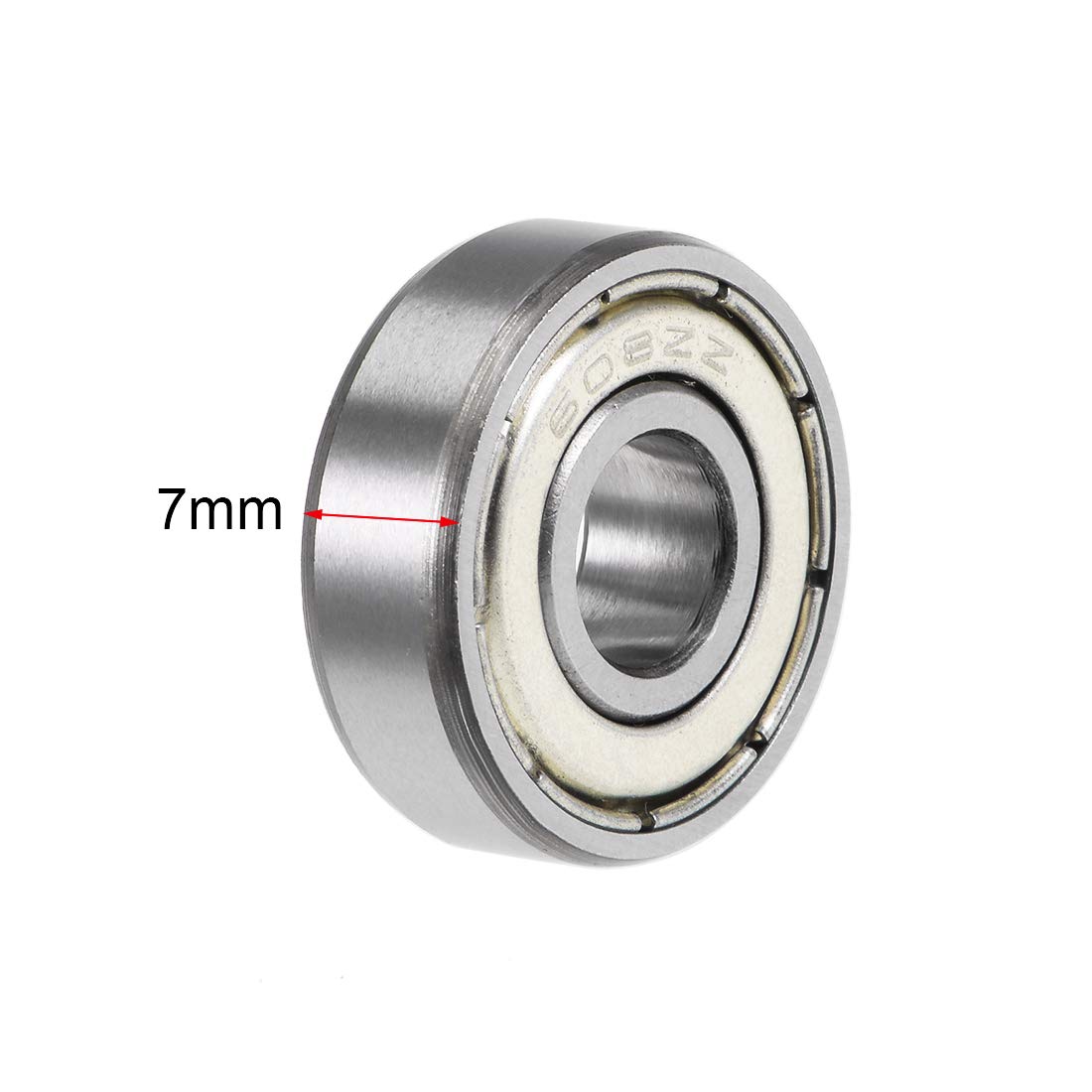 p 10 Stück 608ZZ R x 7mm D Cl Z2: Ge, I & W €0.99 clickescap.com.br