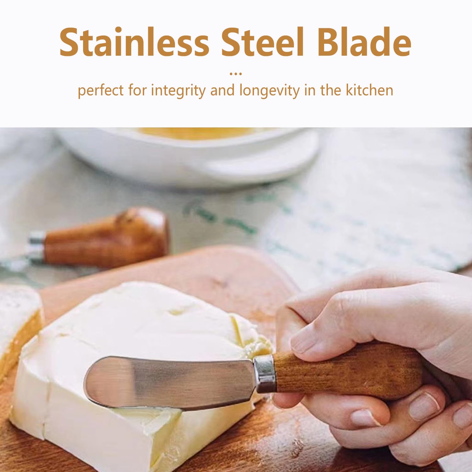 Snapklik.com : 16pcs Spreader Knives Set Cheese Butter Spreader ...