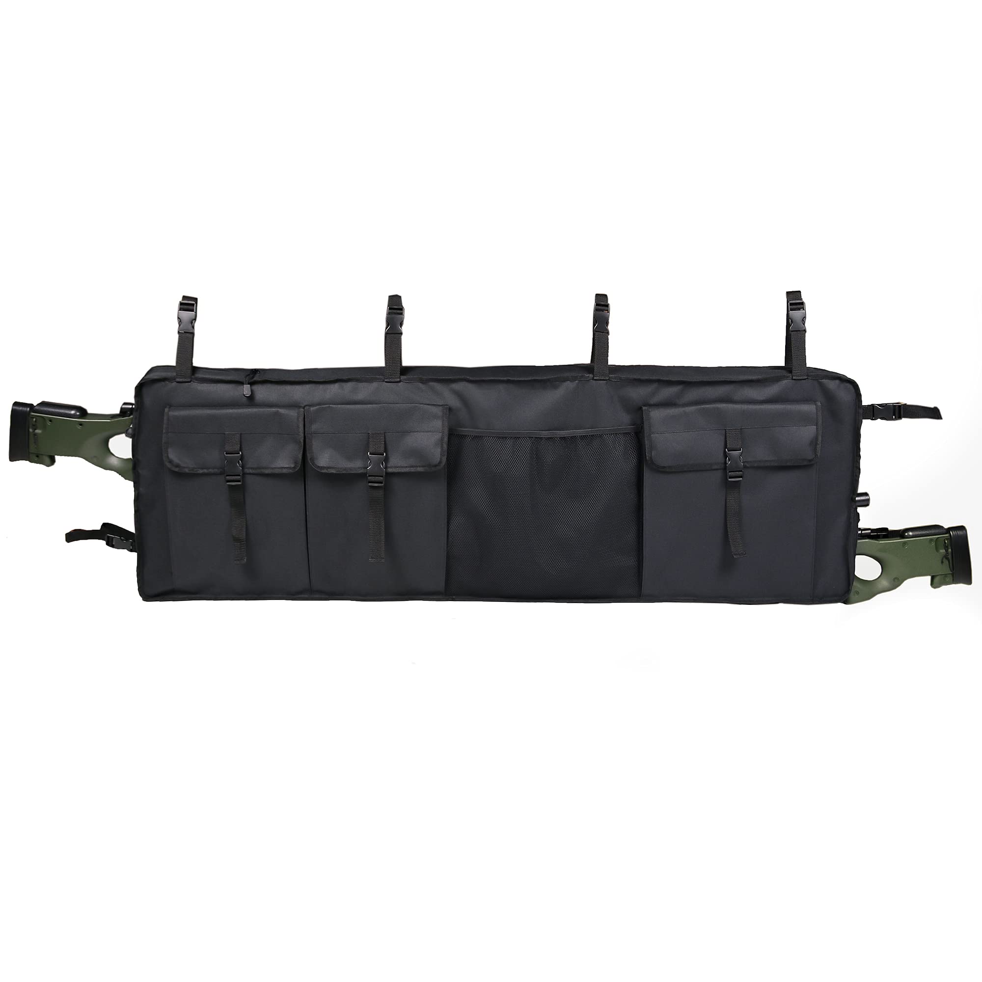 MYDAYS Double Gun Rack for UTV,Improve Style Gun Carrier Rifle Case ...