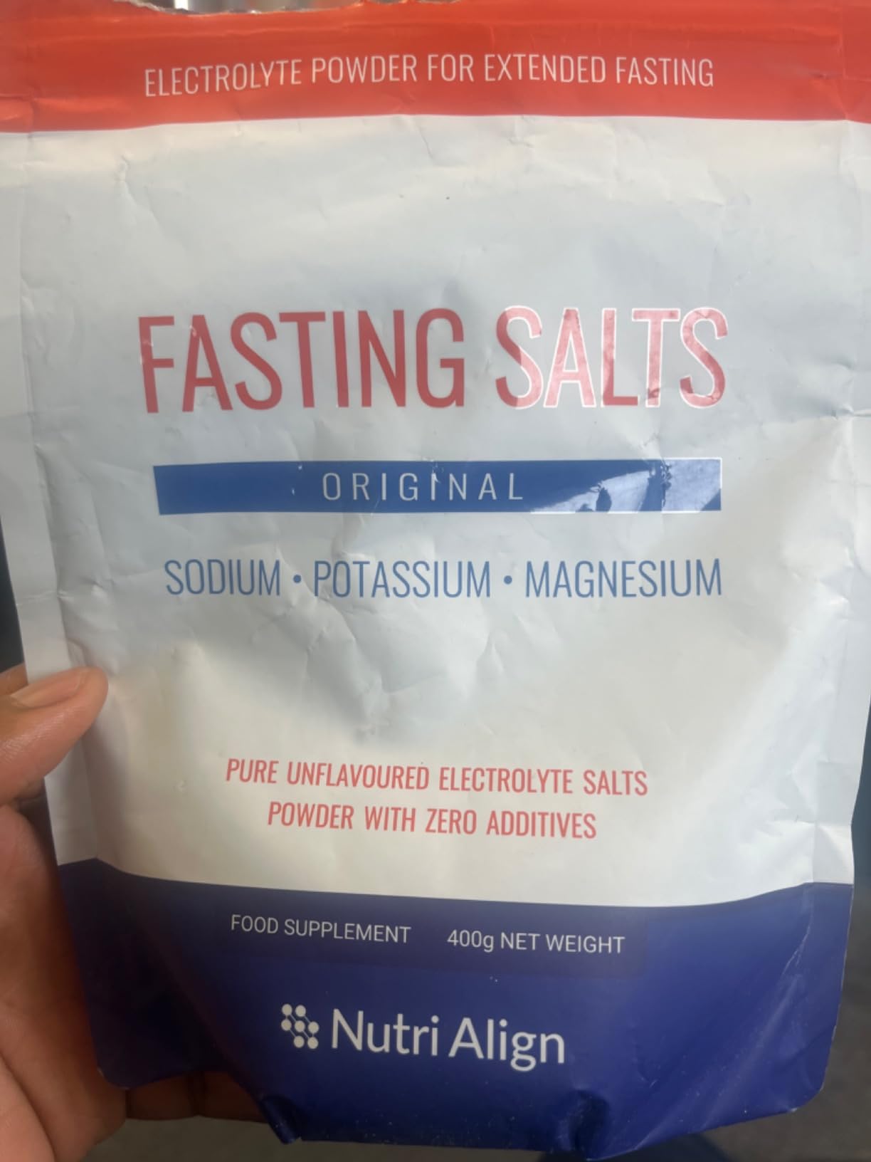 Amazon.com: Nutri-Align Fasting Salts Electrolytes Powder | 400g Sodium ...