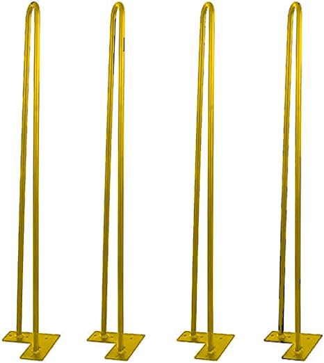 Ventuos® 28 Inch 10 Mm Heavy & Durable Hairpin Legs, Two-Rod Metal Hair ...