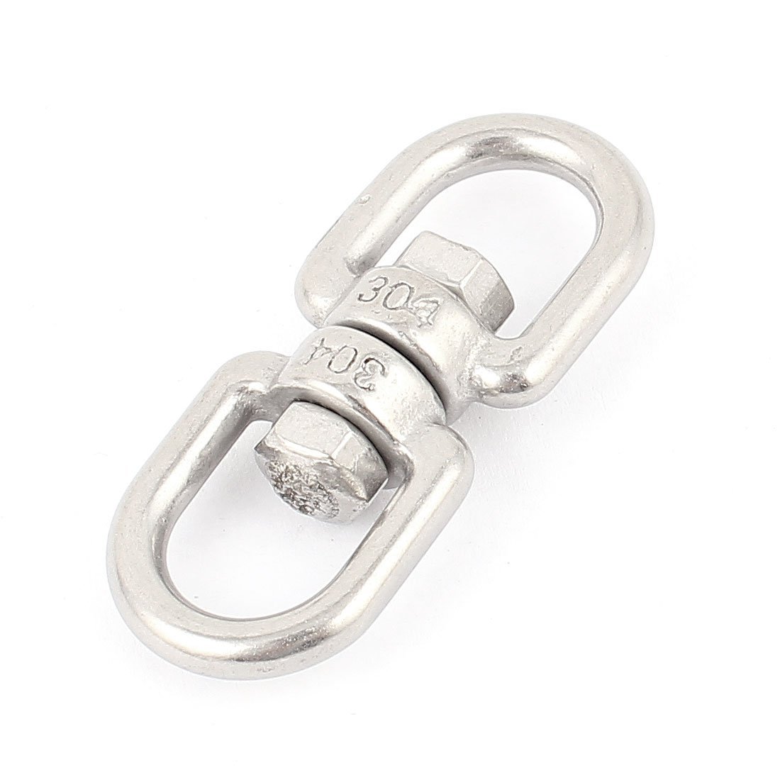 PRAV® 4mm Thickness 304 Stainless Steel Double D Shape Eye Swivel Hook ...