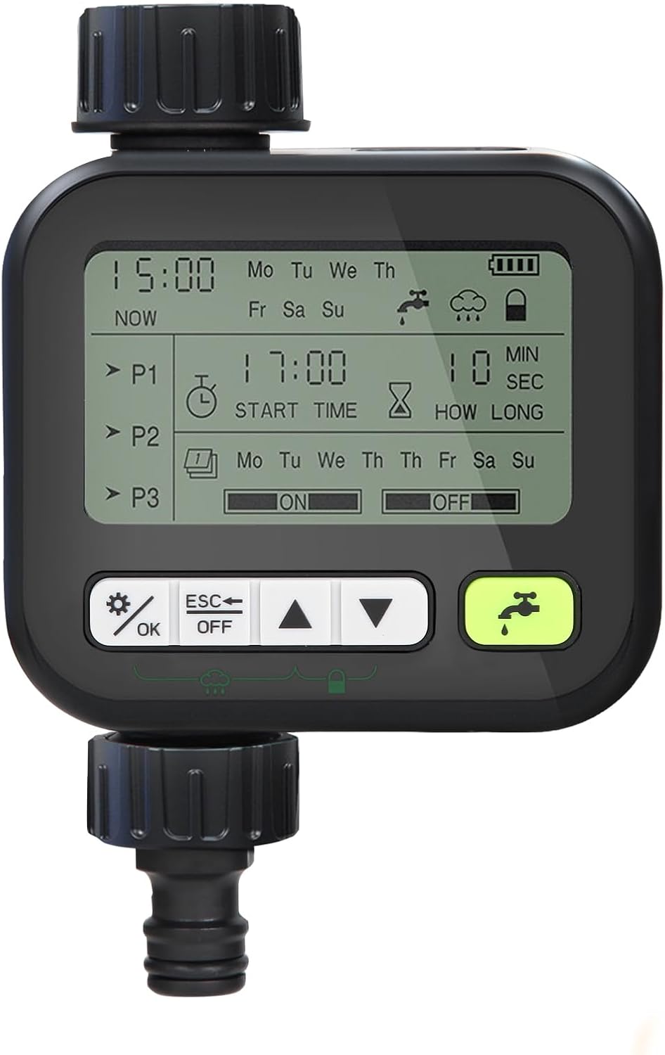 Amazon.com: Outdoor Sprinkler Timer Programmable Hose Faucet Watering ...