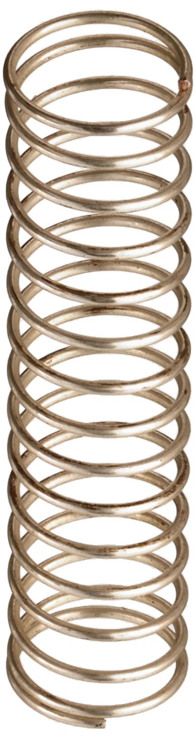Silver-Coated Beryllium Copper Compression Spring .365" OD x .025" Wire ...