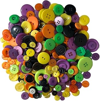Amazon.com: Buttons Galore and More 500-700 Pcs Mixed Color Assorted ...