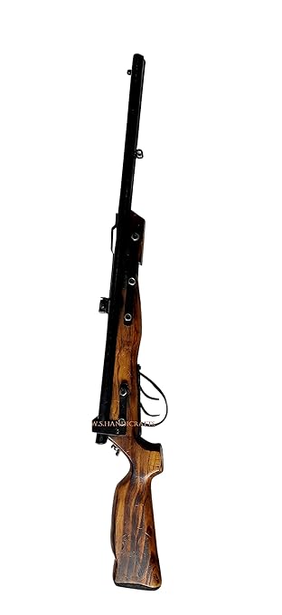W.S. HANDICRAFTS Wooden Wall Hanging Rifle Showpiece Toy Gun Vintage ...
