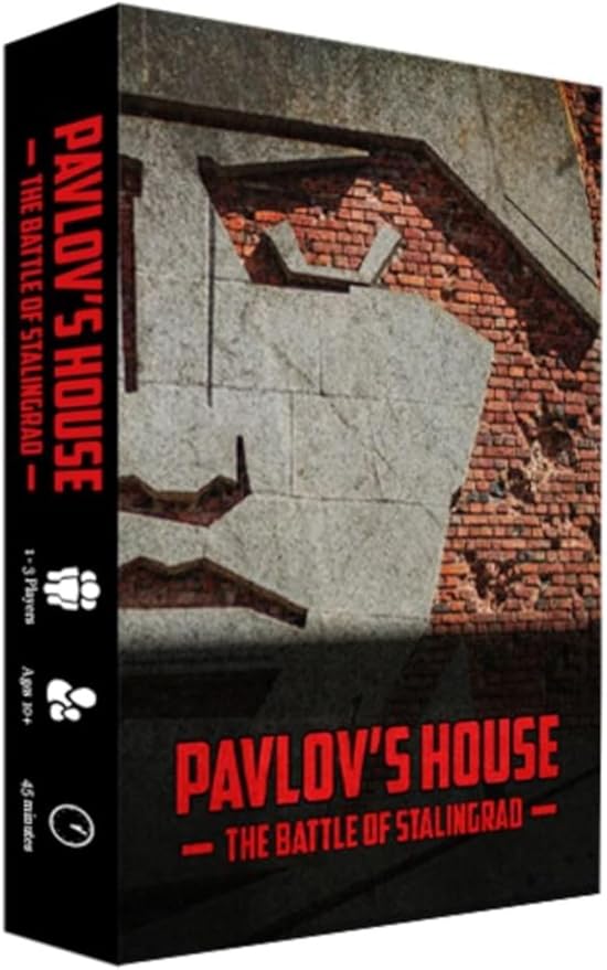 Amazon.com: Dan Verssen Games Pavlov's House The Battle for Stalingrad ...