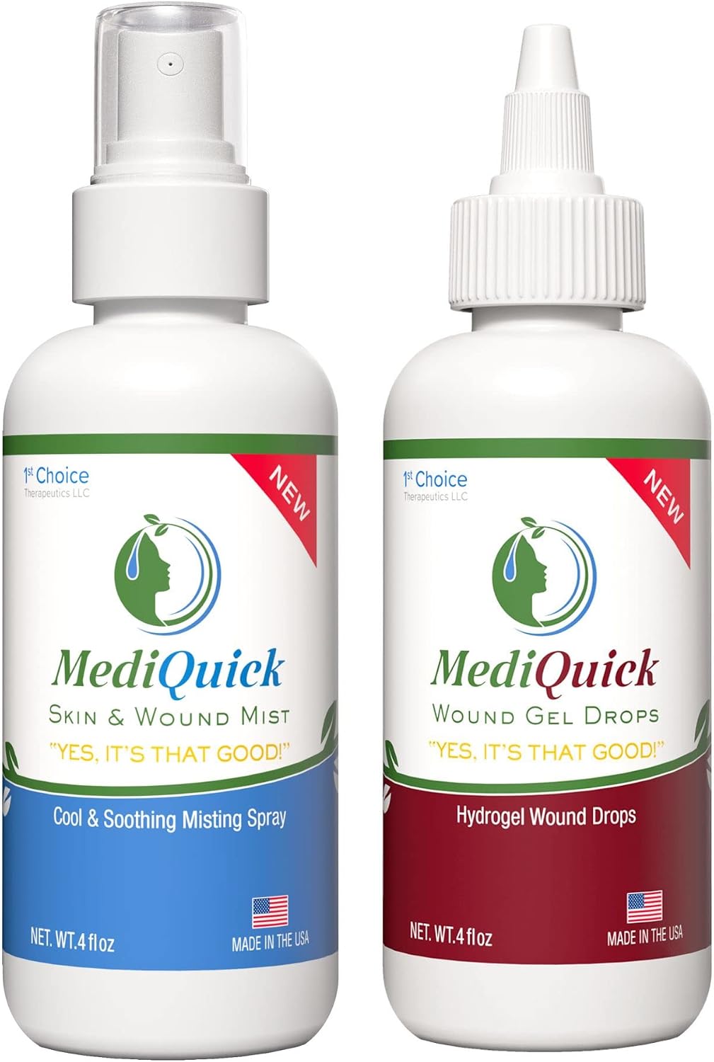 Amazon.com: MEDIQUICK Skin and Wound Treatment Bundle | First Aid ...