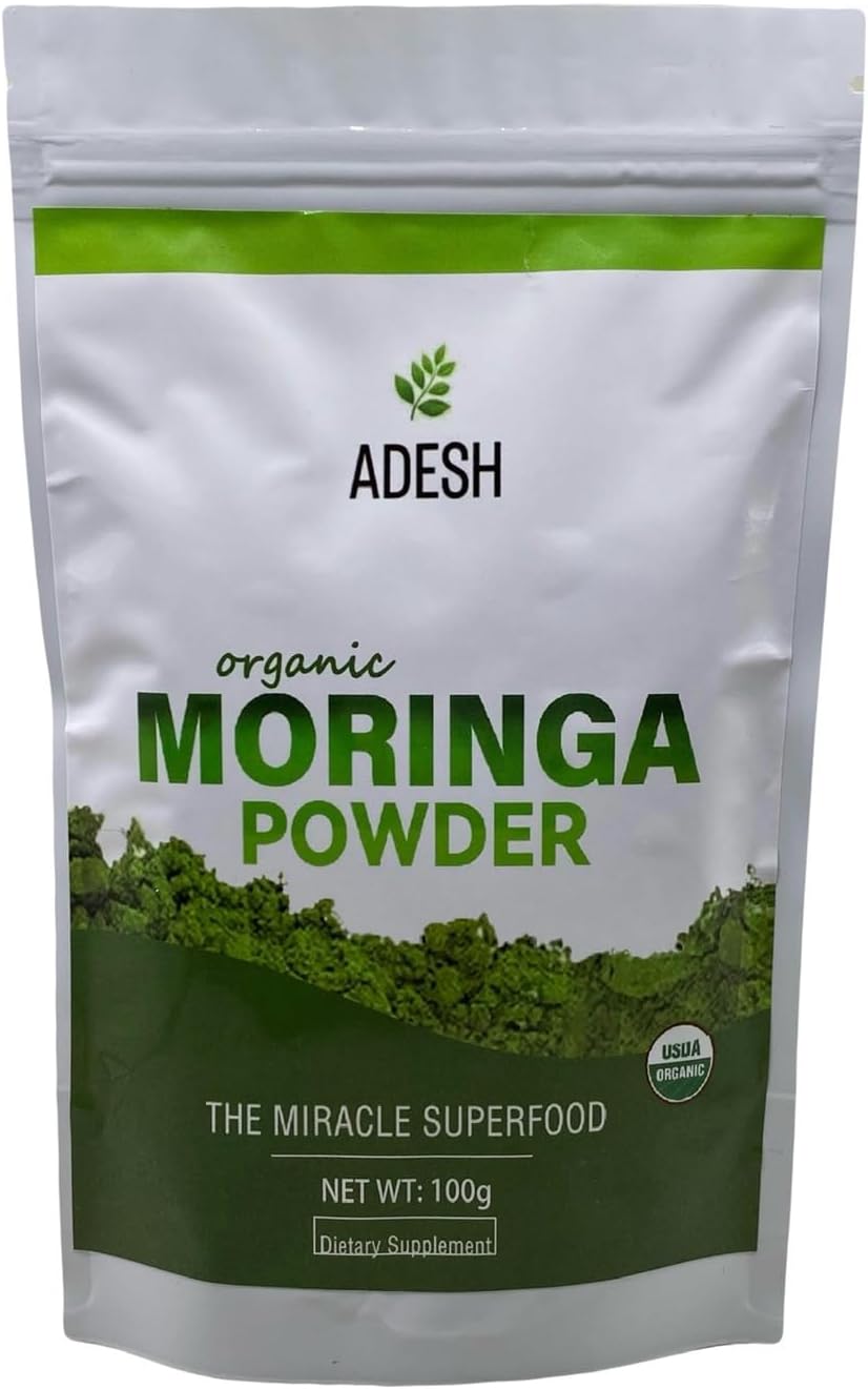 Amazon.com: AYURFOREST Moringa Leaves Powder Oleifera Leaf Shigru Great in Drinks and Smoothies ...