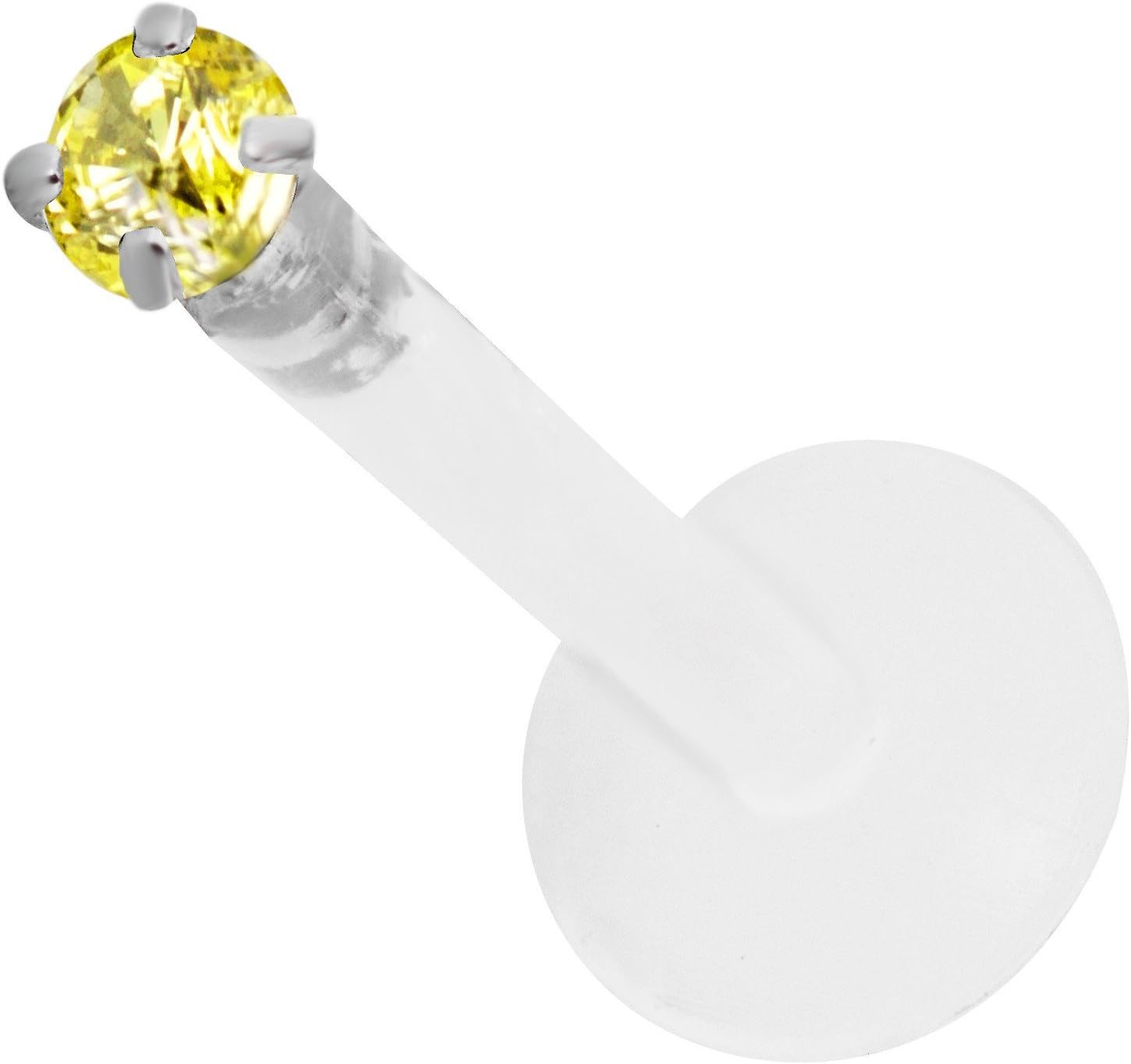 Amazon.com: Forbidden Body Jewelry 16g 10mm BioFlex Tragus Earring ...