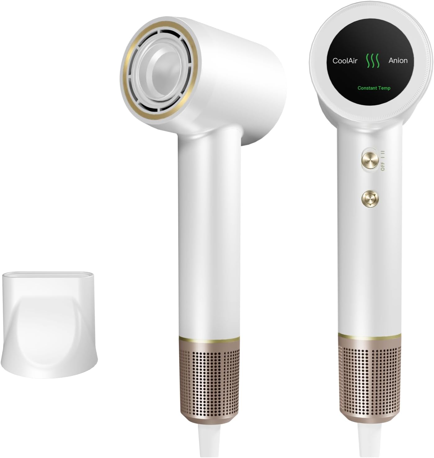 Amazon.com : Generic Hair Dryer- High-Speed Brushless Motor（110,000 RPM ...