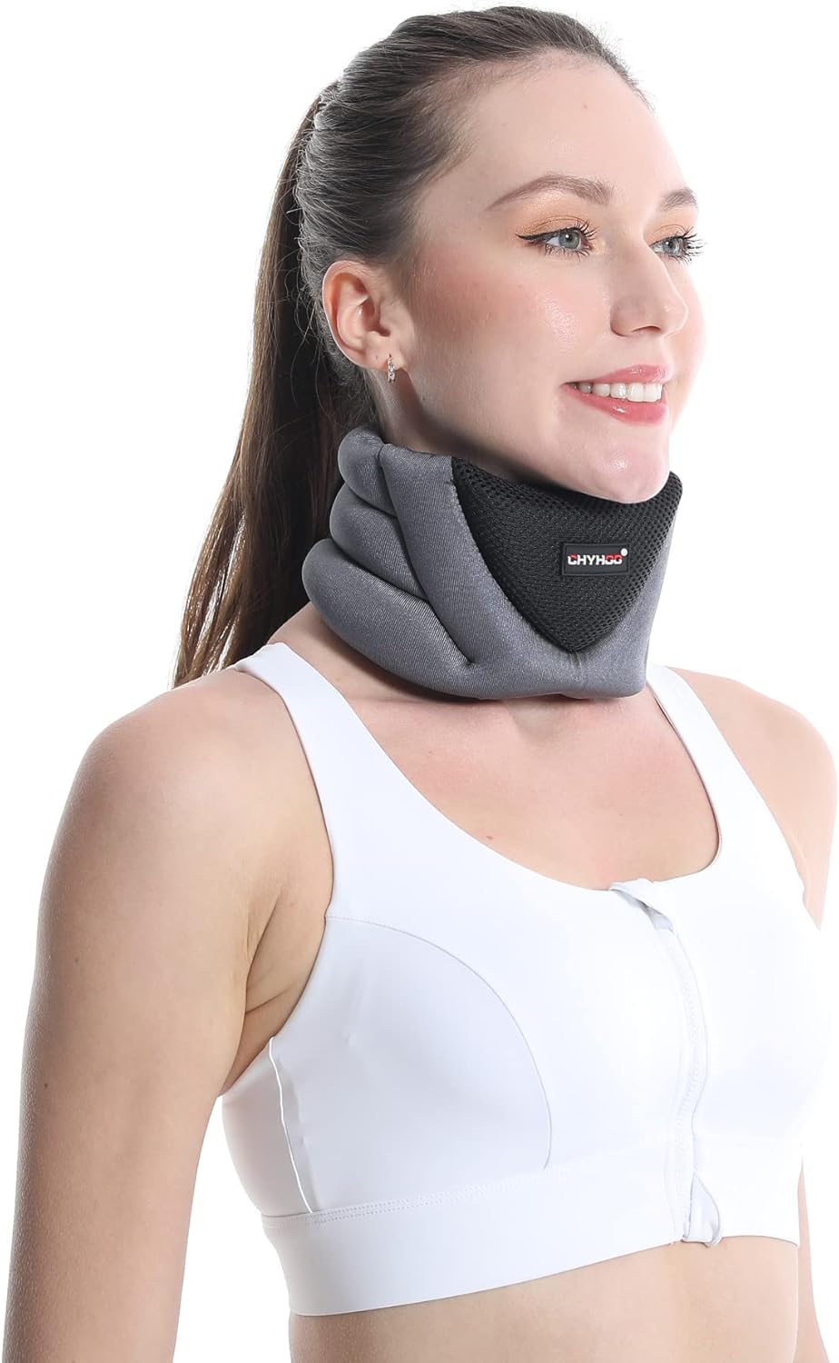 Amazon.com: CHYHOO Soft Neck Brace Cervical Collar for Neck Pain and ...