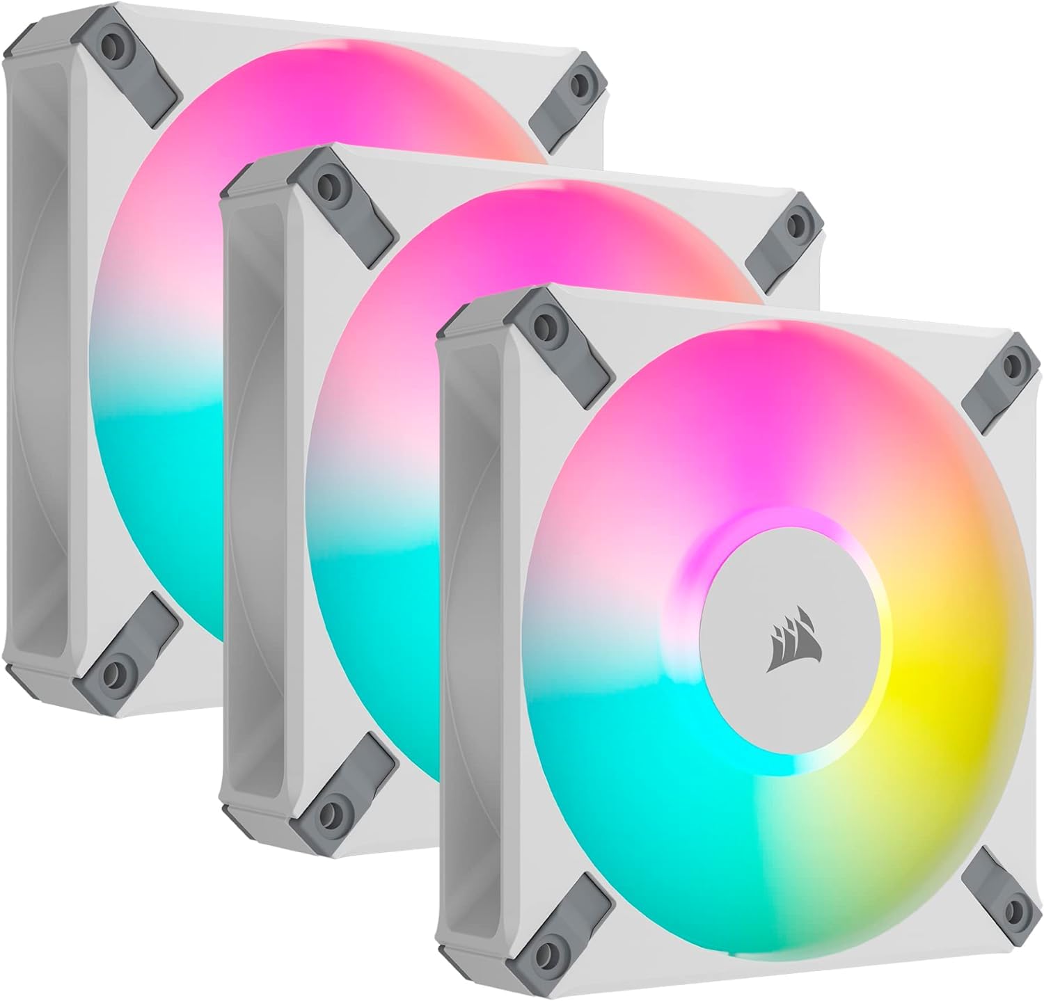 Amazon.com: Corsair iCUE AF120 RGB Elite 120mm PWM Triple Fan Kit ...