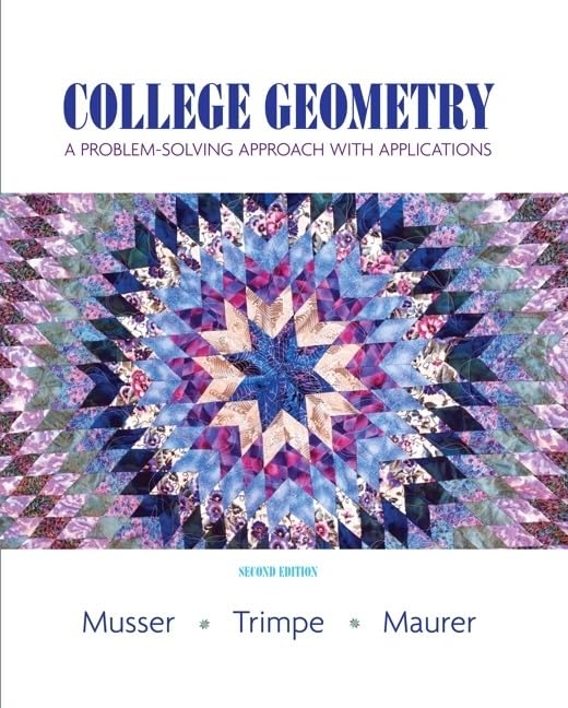 Amazon.com: College Geometry: A Problem Solving Approach with ...