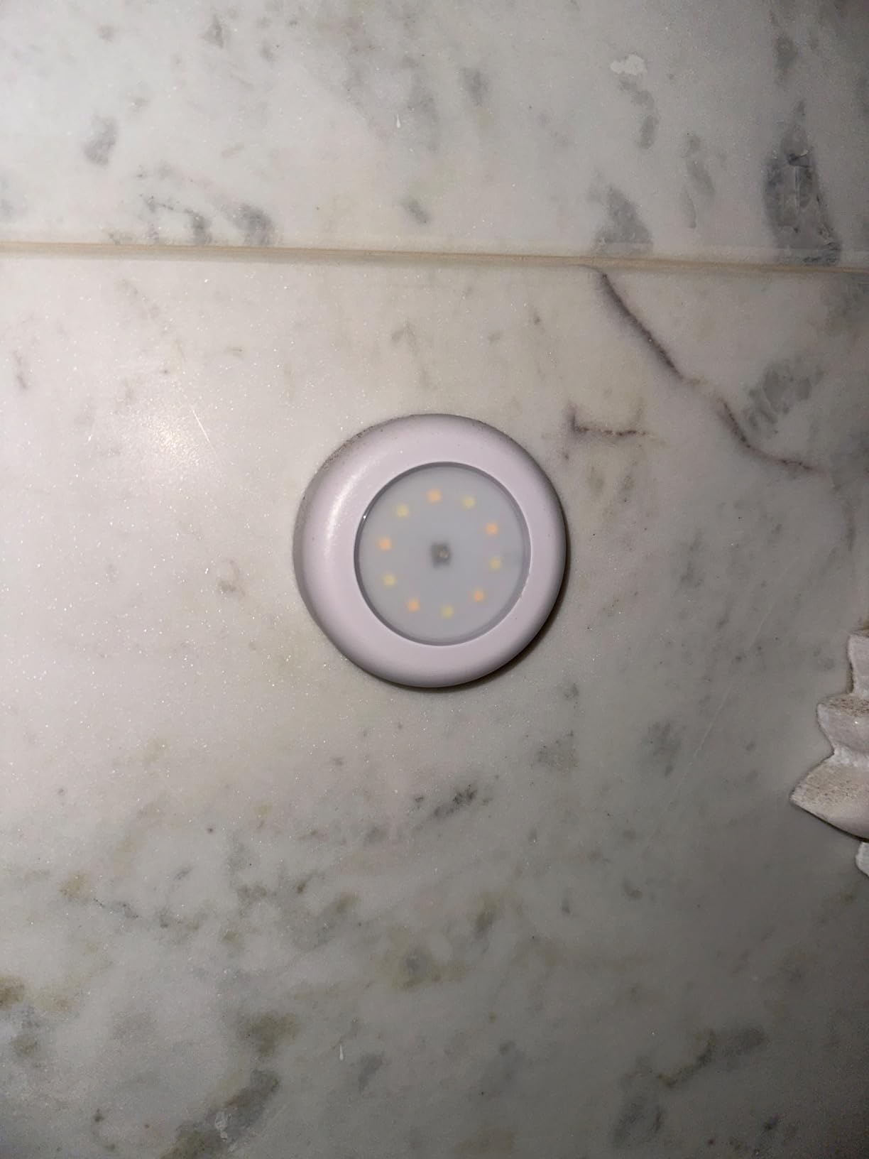 STAR-SPANGLED 4 Pack 8cm Dimmable Push Tap Lights, Stick on LED Touch ...