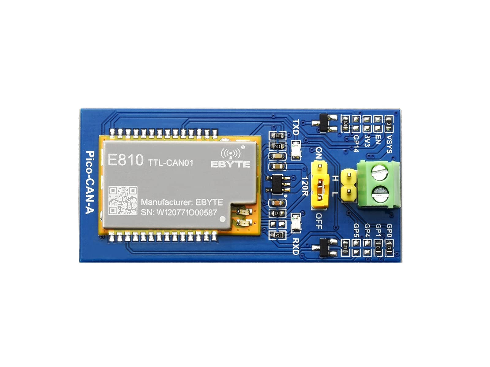 Buy Waveshare Can Bus Module For Raspberry Pi Pico Enabling Long Range