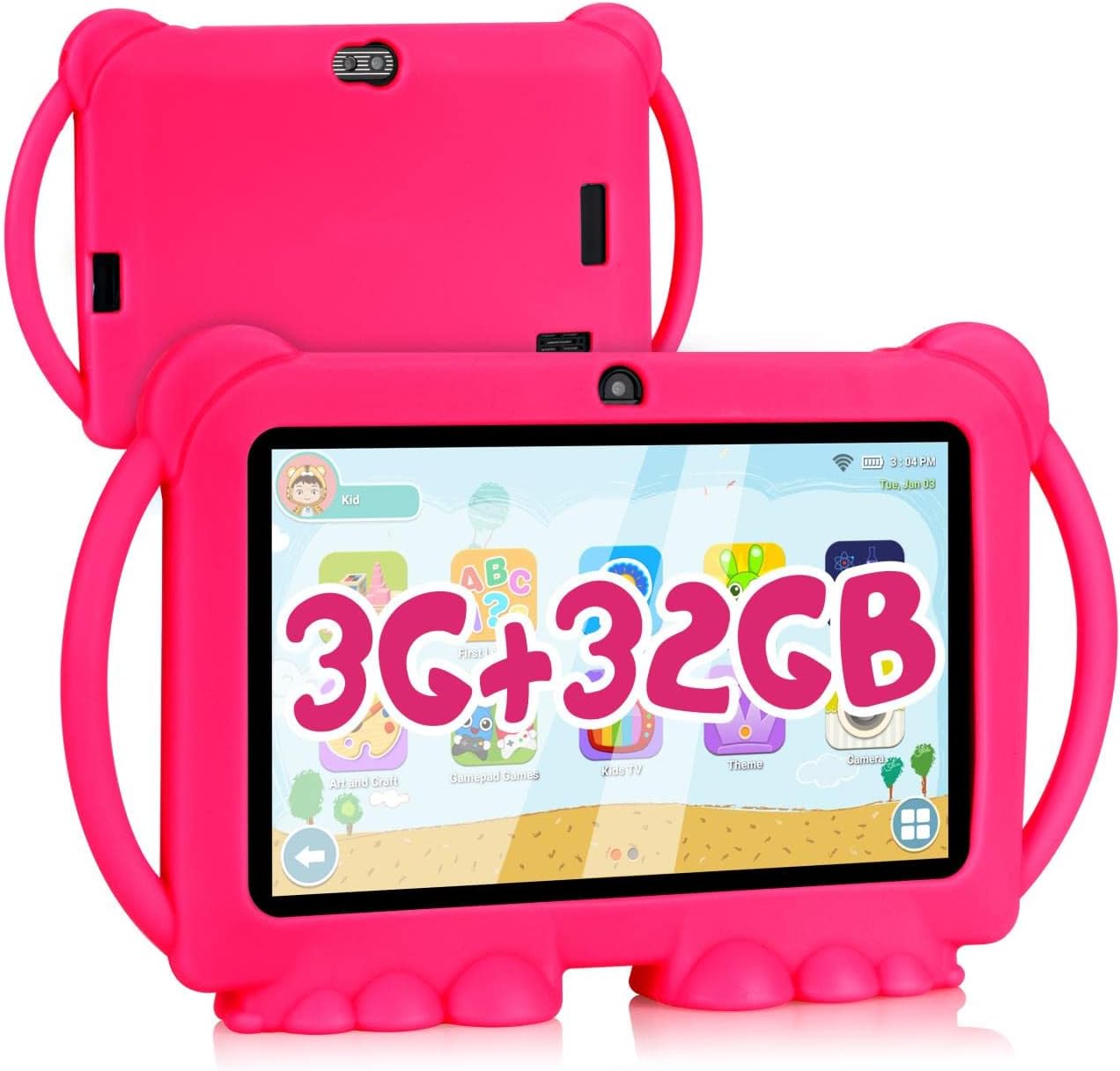 Amazon.com : ATMPC Kids Tablet, 7 inch Tablet for Kids, 32GB ROM 3GB ...