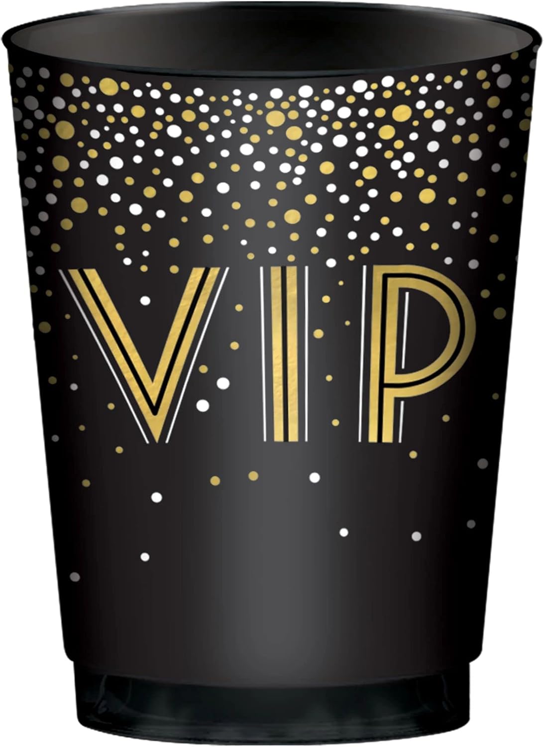 Amazon.com: Elegant Black "VIP" Awards Night Tumblers - 10 Oz. (Pack of ...