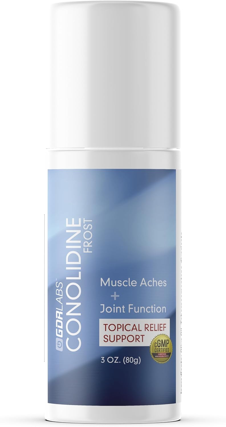 Amazon.com: GDRLabs Official Conolidine Frost Topical Roll-On Relief Support - Regular Strength ...