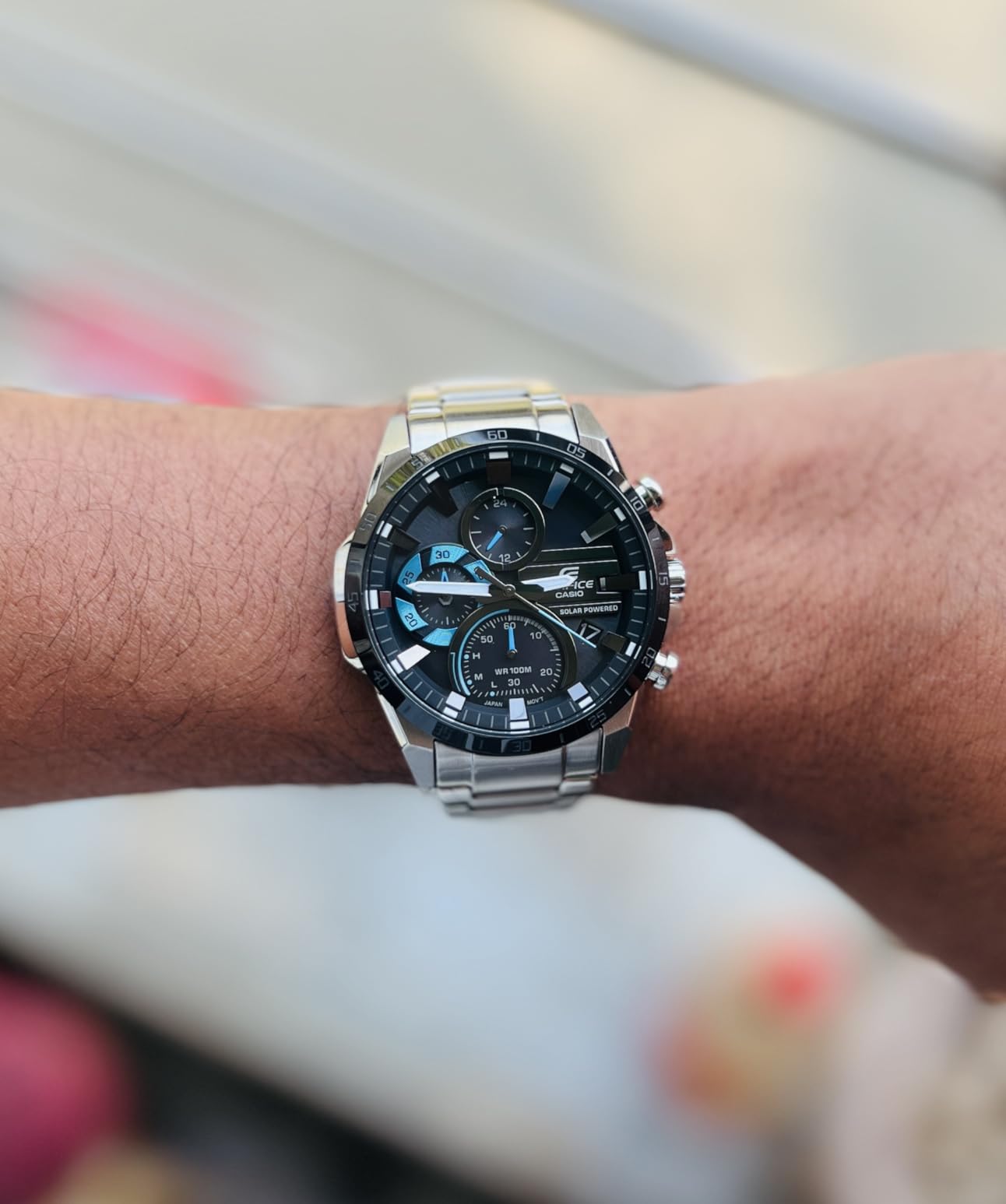 Casio Edifice Analog Black Dial Men's Watch-EQS-940DB-1BVUDF Stainless ...