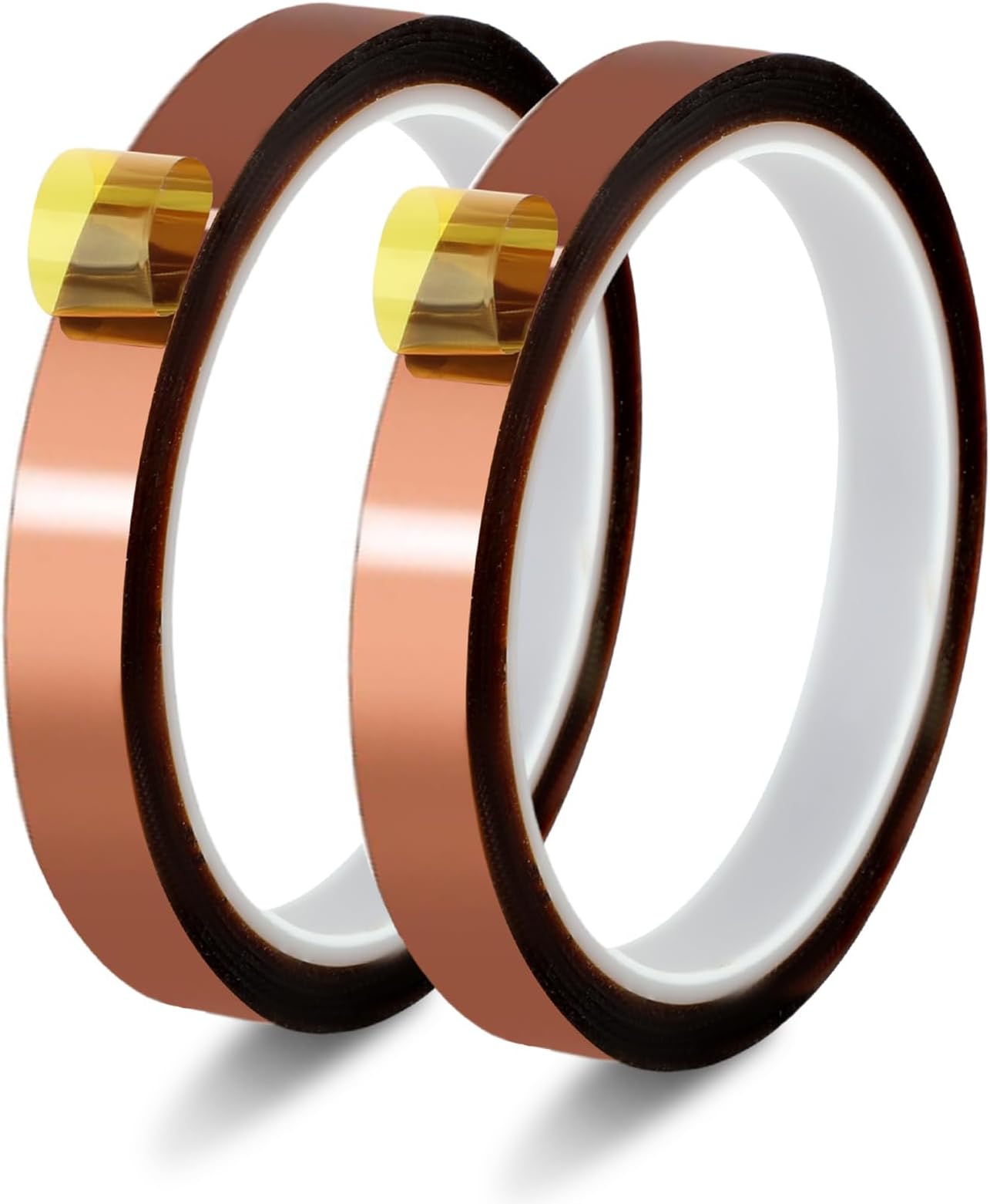 Bremorou 2 Rollos de Cinta Kapton Cinta Adhesiva Resistente al Calor 12 ...