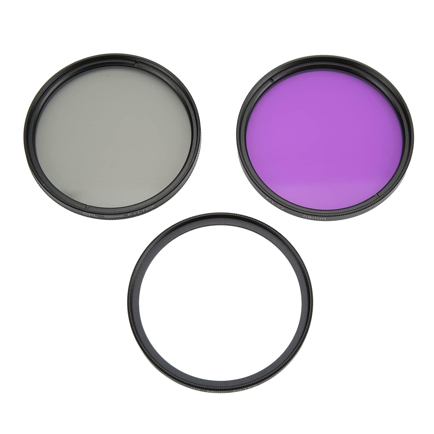 Buy Style by Trend -Camera UV CPL FLD Lens Filter, High Toughness 3pcs ...