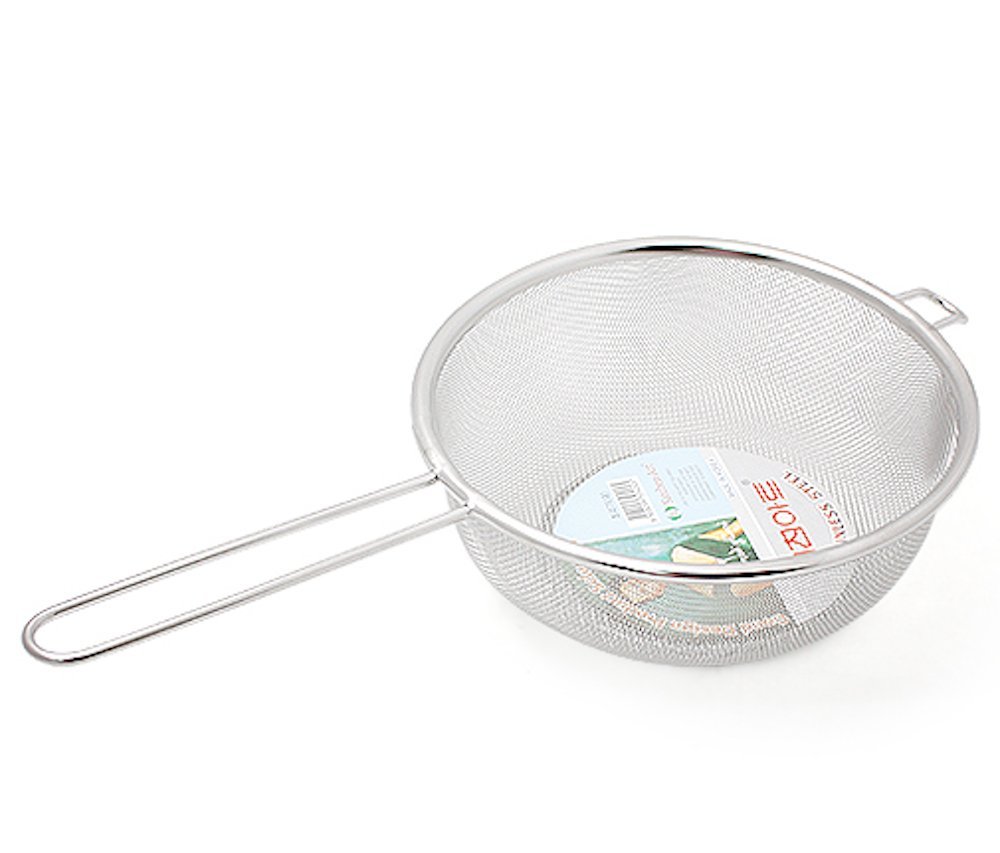 Amazon.com: Stainless Steel Fine Mesh Strainer Colander with Handle D 8 ...