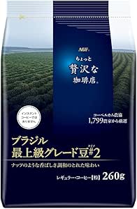 Amazon | 味の素AGF ちょっと贅沢な珈琲店ブラジル最上級 260g | AGF(エージーエフ) | インスタント・スティック 通販
