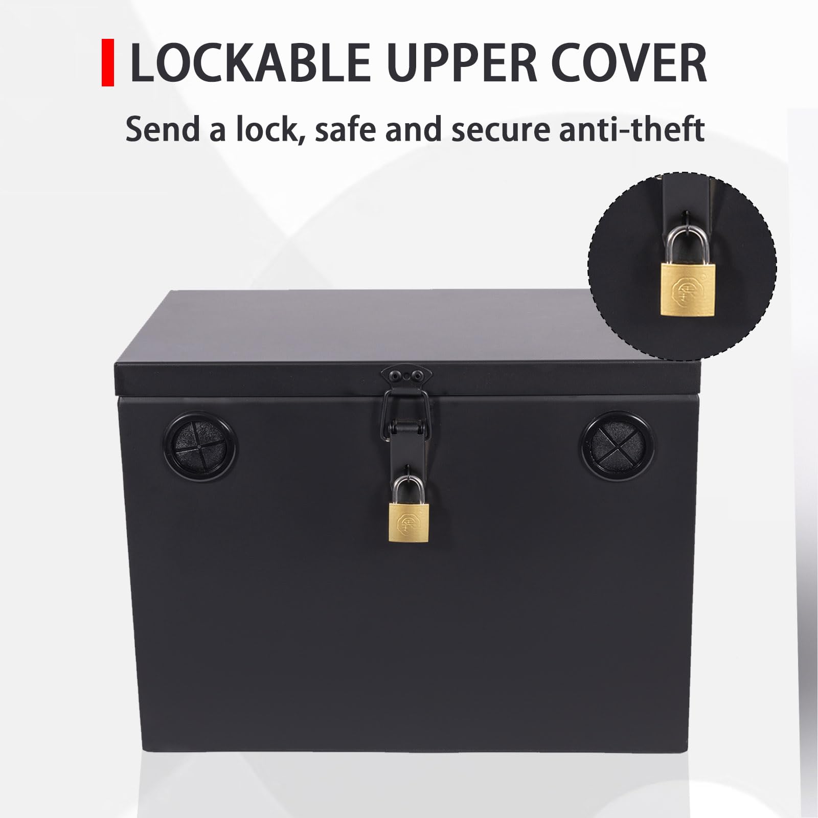 Lithium Trolling Motor Battery Snapklik.co : Peastor 12V Car/RV/arine Battery Box, Lockable ...