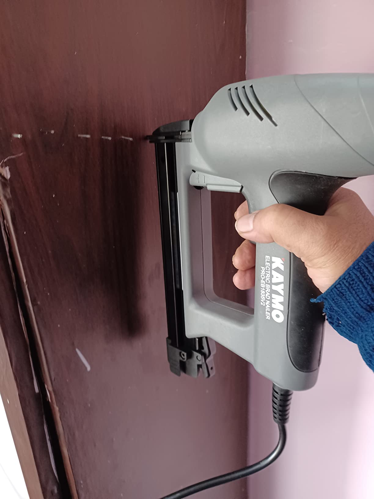 Kaymo PRO-EB1835V2 Electric Brad Nailer | 1500g Lightweight Body | 220 ...