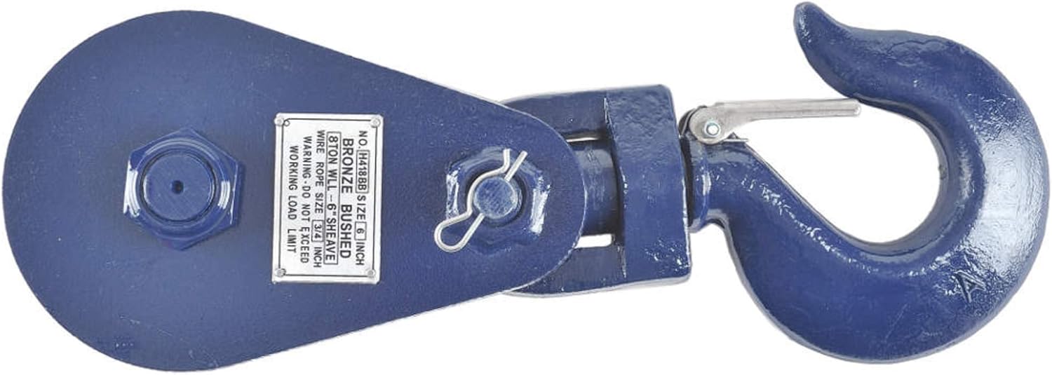 Amazon.com: Snatch Block 8 Ton 6 In : Industrial & Scientific