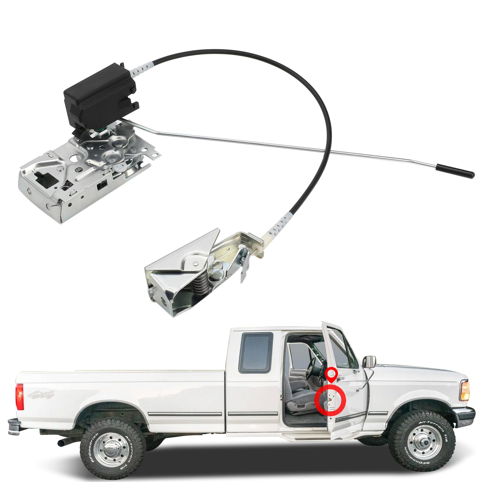 Amazon.com: F4TZ-15219A64-A Door Latch Lock Assembly Front Right ...