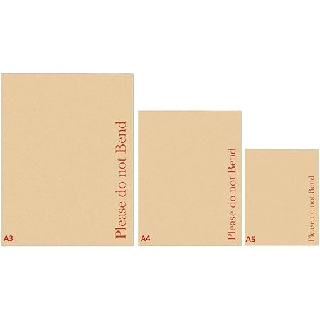 AKAR A5 (C5) Cardboard Envelope Mailer Hard Board Backed Envelopes ...
