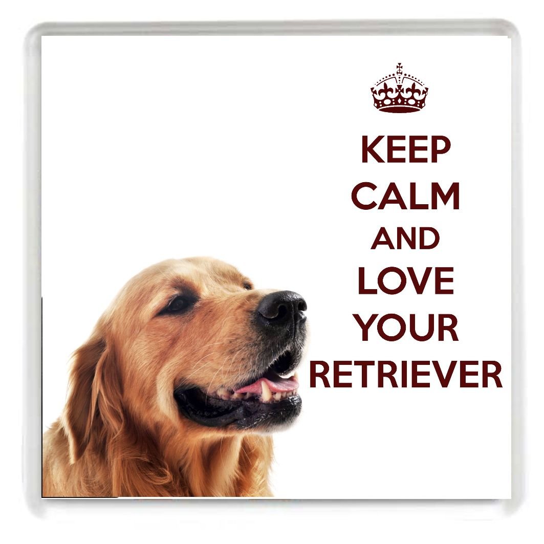 Keep Calm And Love Golden Retrievers