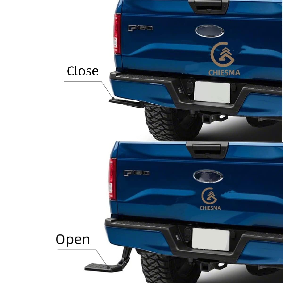 Retractable Bed Step AMP Bedstep Retractable Bumper Step - 2019 ...
