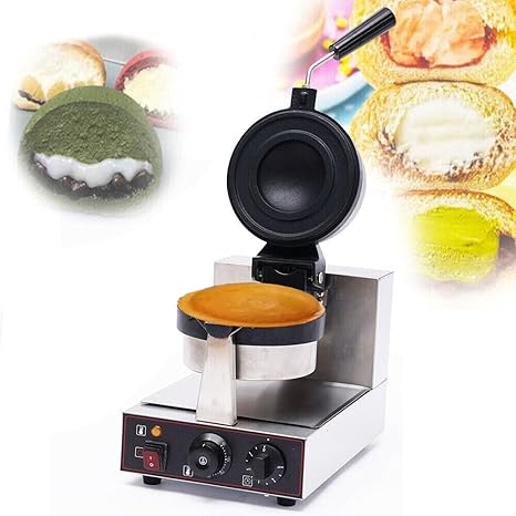 Amazon.com: Burger Waffle Maker, Belgian Stainless Steel Nonstick ...