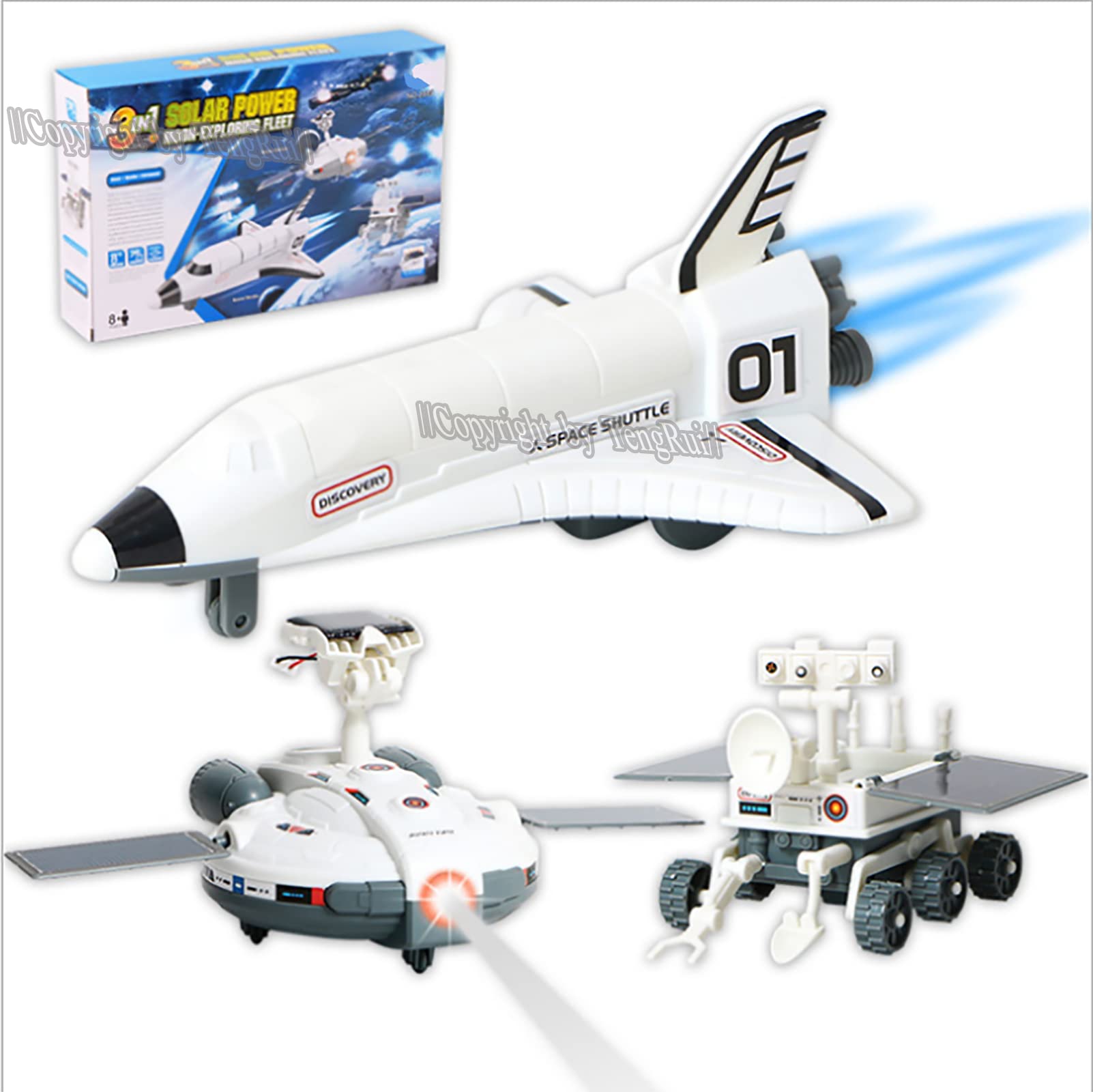 Solar Powered Space Ship