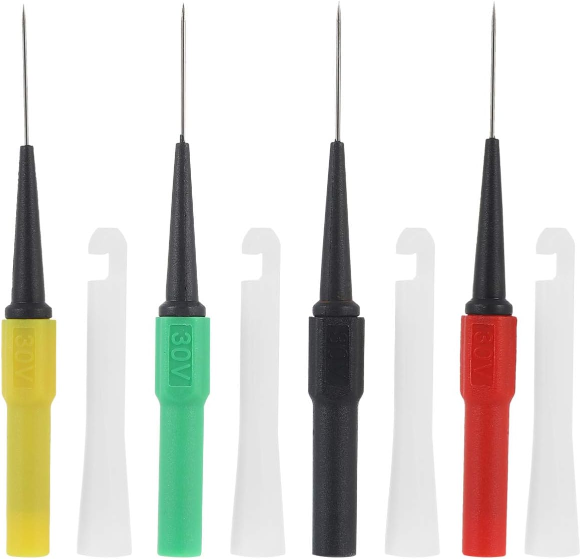 Amazon.com: ULTECHNOVO Car Bling Accessories 4pcs Insulation Wire ...