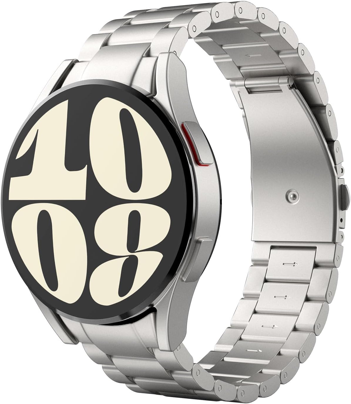 MoKo Titanium Strap Compatible with Samsung Galaxy Watch 6 5 4 Strap ...