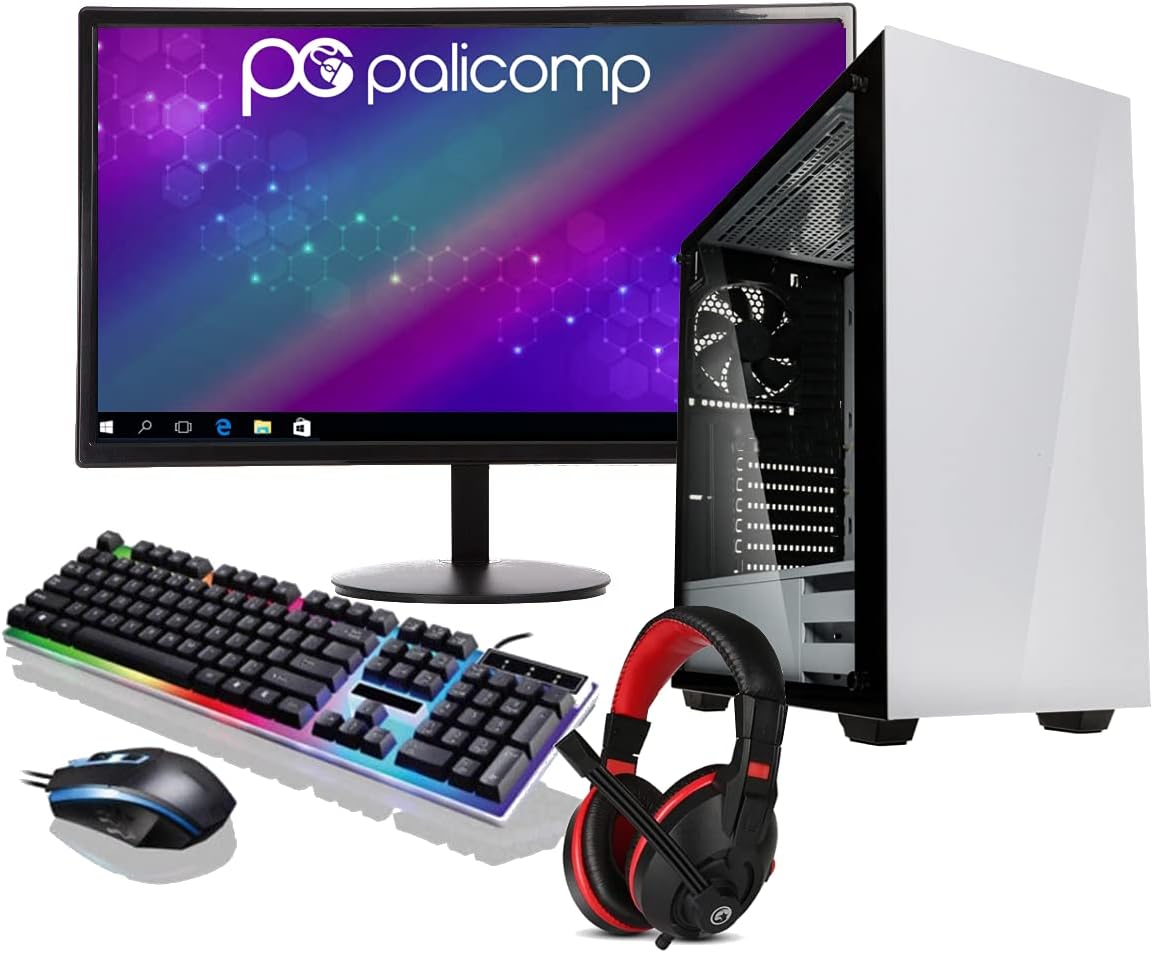 PALICOMP AMD PC Bundle Full System - AMD Ryzen 7 5700G 3.8/4.6Ghz ...