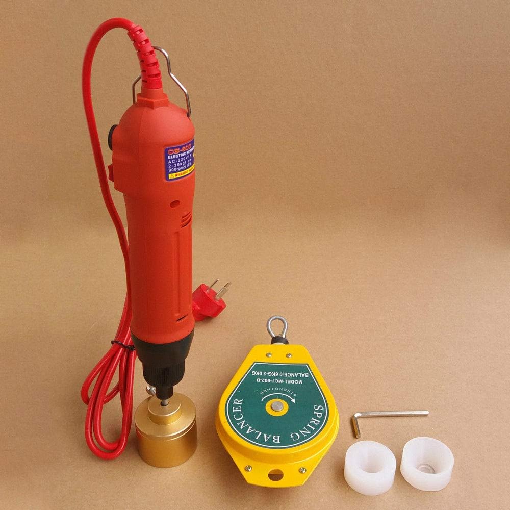Amazon.com: Handheld Electric Bottle Capping Machine Screw Capper ...