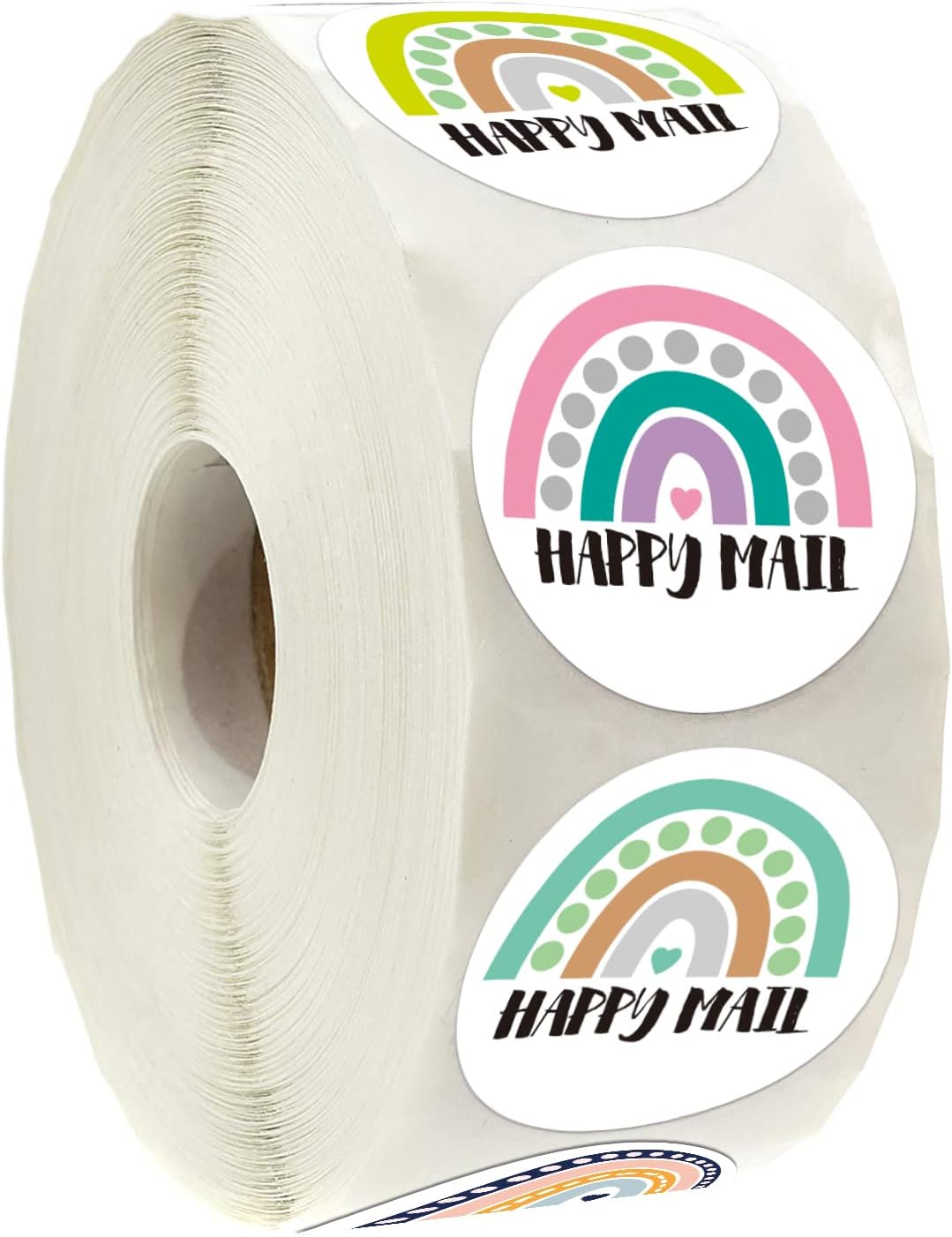 Amazon.com: EKSPLODI Happy Mail Stickers for Business Small Shops ...