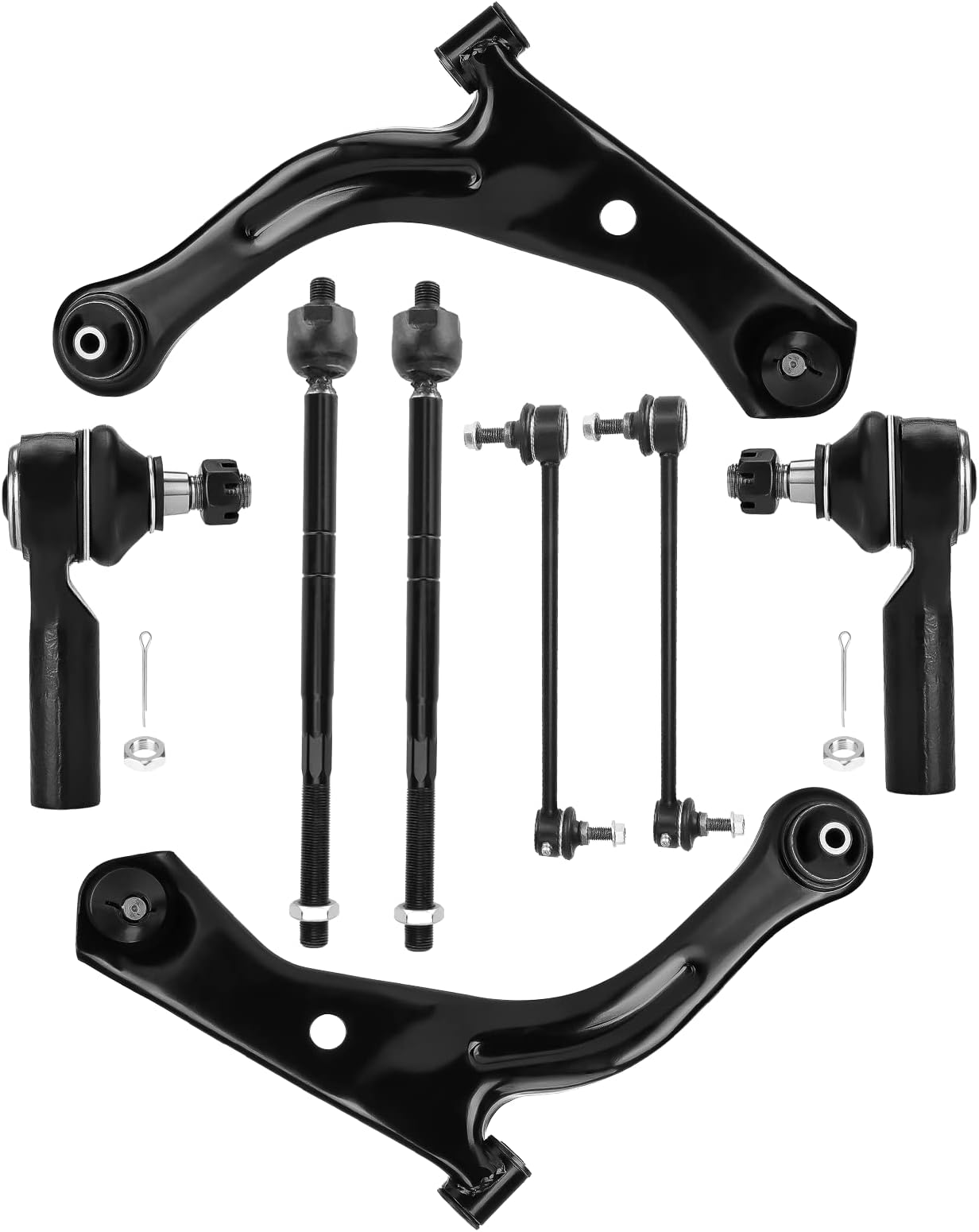 Amazon.com: Front Suspension Kit Lower Control Arms Fit for Ford Escape ...
