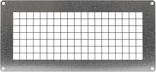 Repa Market 10" x 5" Inch Galvanized Steel Rectangular Crawl Space Vent ...