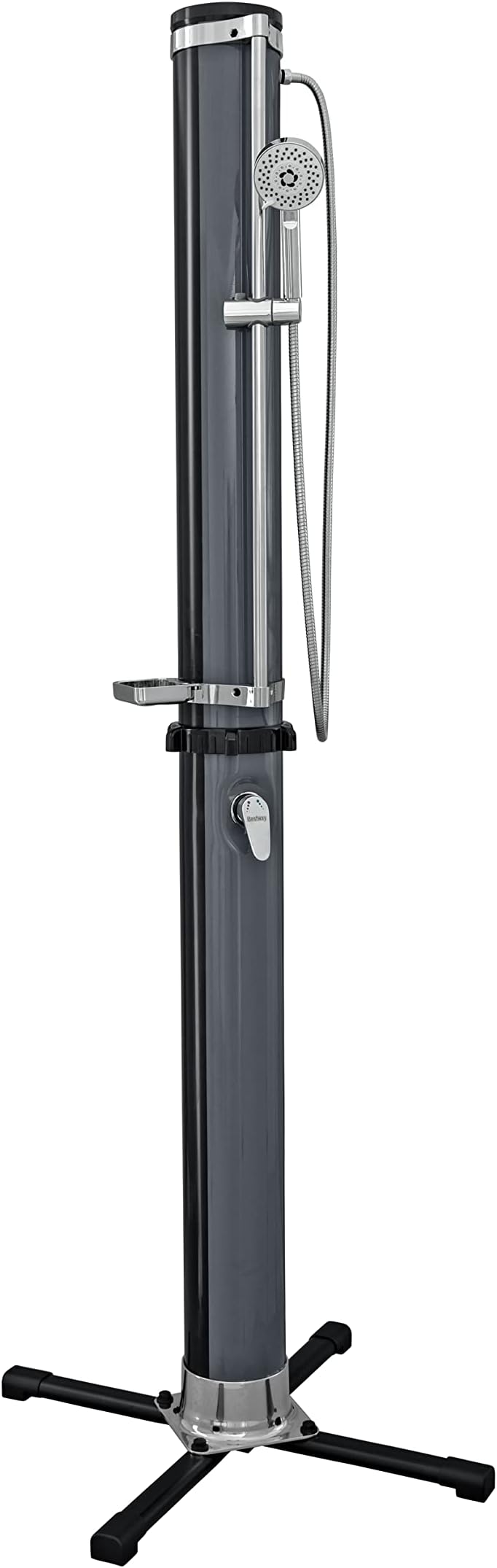 Amazon.com: Goplus 10 Gallon Solar Heated Outdoor Shower, 7.2 FT ...