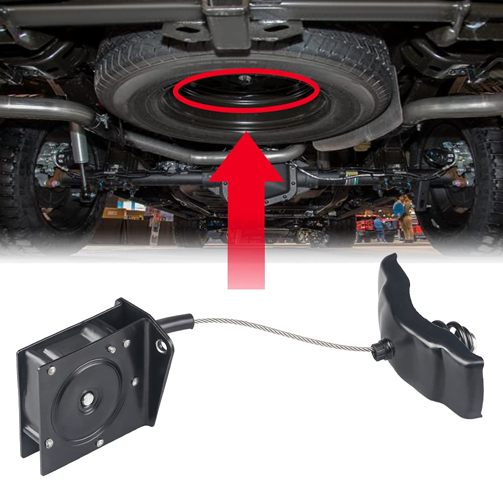 Spare Tire Mount A-Premium Spare Tire Hoist Assembly Tire Winch Carrier ...