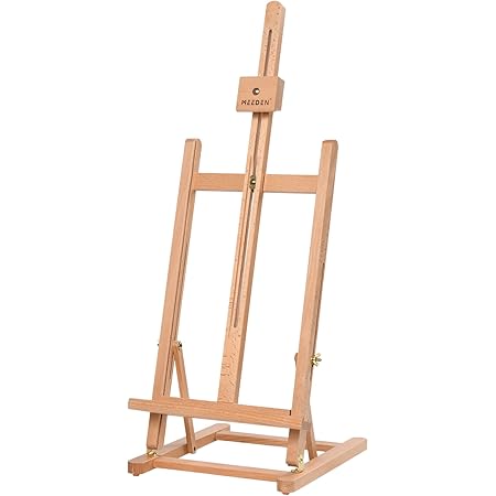 MEEDEN Extra Large Tabletop Easel, 33'' High, Solid Beech Wood Table ...