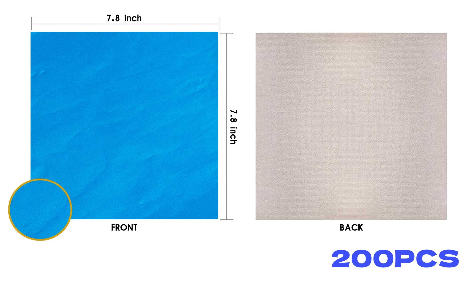 Snapklik.com : 200pcs Candy Bar Wrappers, 7.8” Square Chocolate Bar ...