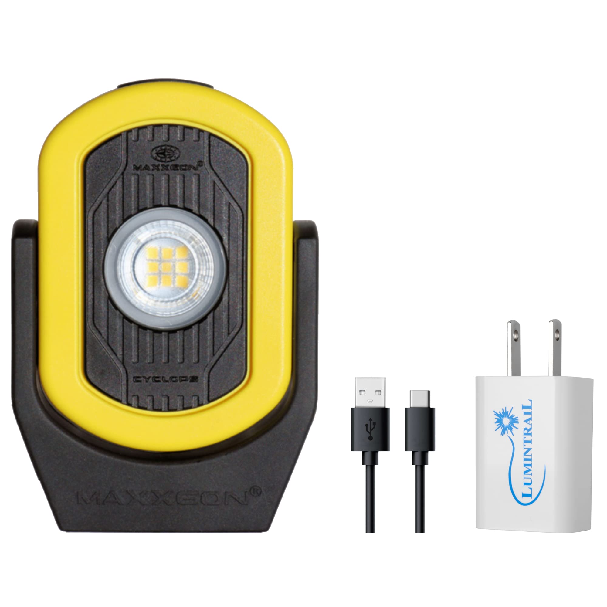 Snapklik.com : MAXXEON Cyclops 720 Lumens LED Rechargeable Work Light ...